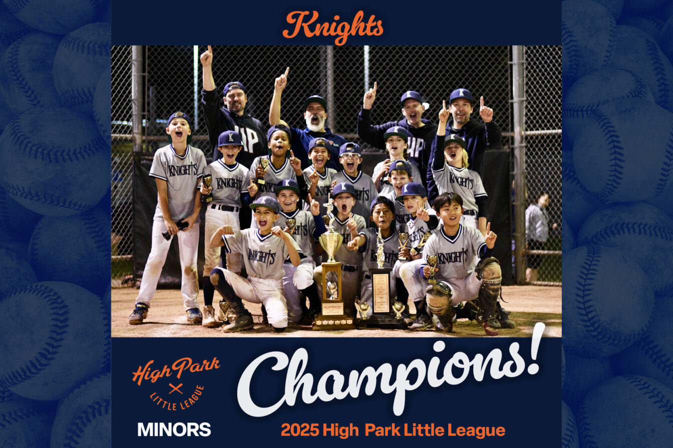 Knights are 2025 Minors champs! - High Park Little League
